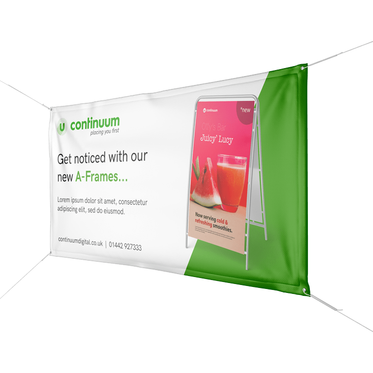 PVC/Vinyl Banners – Continuum Digital